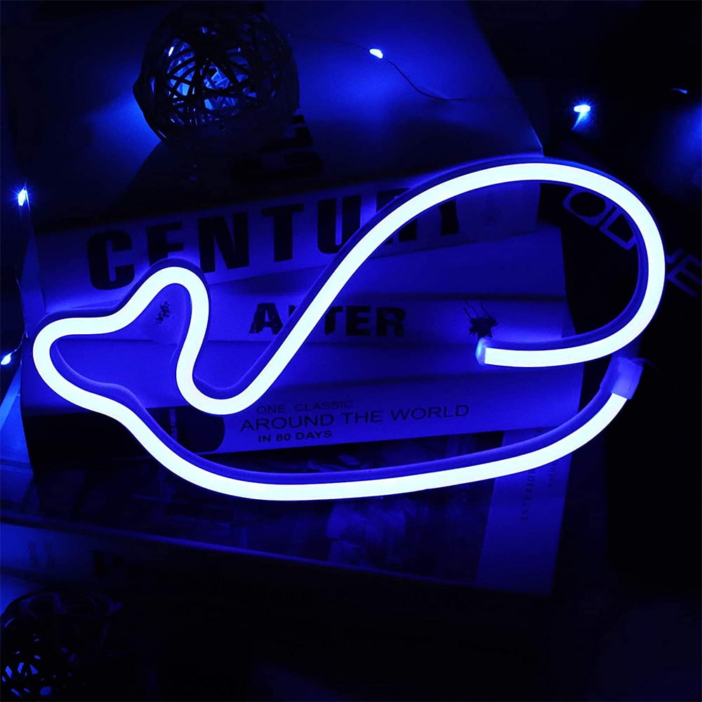 DONGPAI LED Neon Lights Signs for Wall Decor, USB Powered Neon Light ...