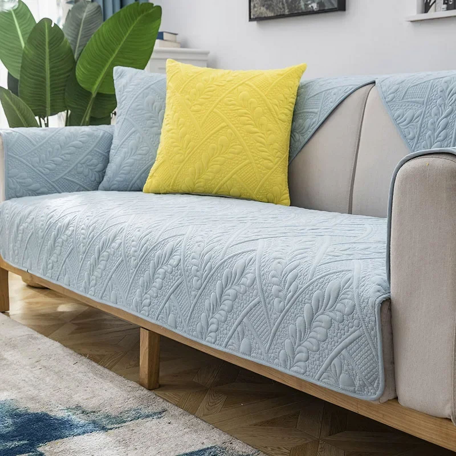 DONGTIAN 1 2 3 4 Seater Sofa Cover Jacquard Slipcover Couch Cover ...
