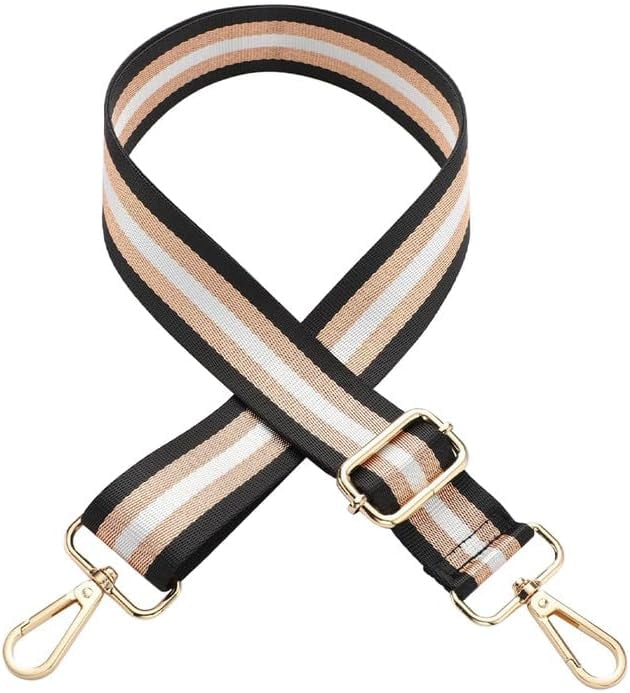 DONGTIAN Crossbody Bag Strap Shoulder Bag Strap Guitar Strap Stripes ...