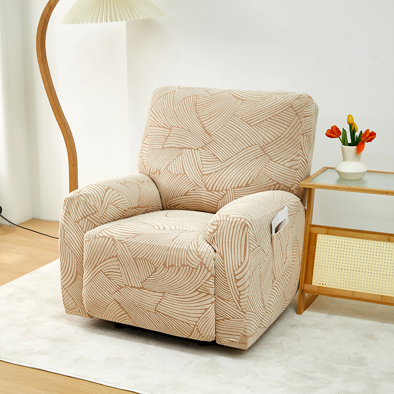 DONGTIAN Elastic Sofa Protector Jacquard Recliner Sofa Covers Lazy ...