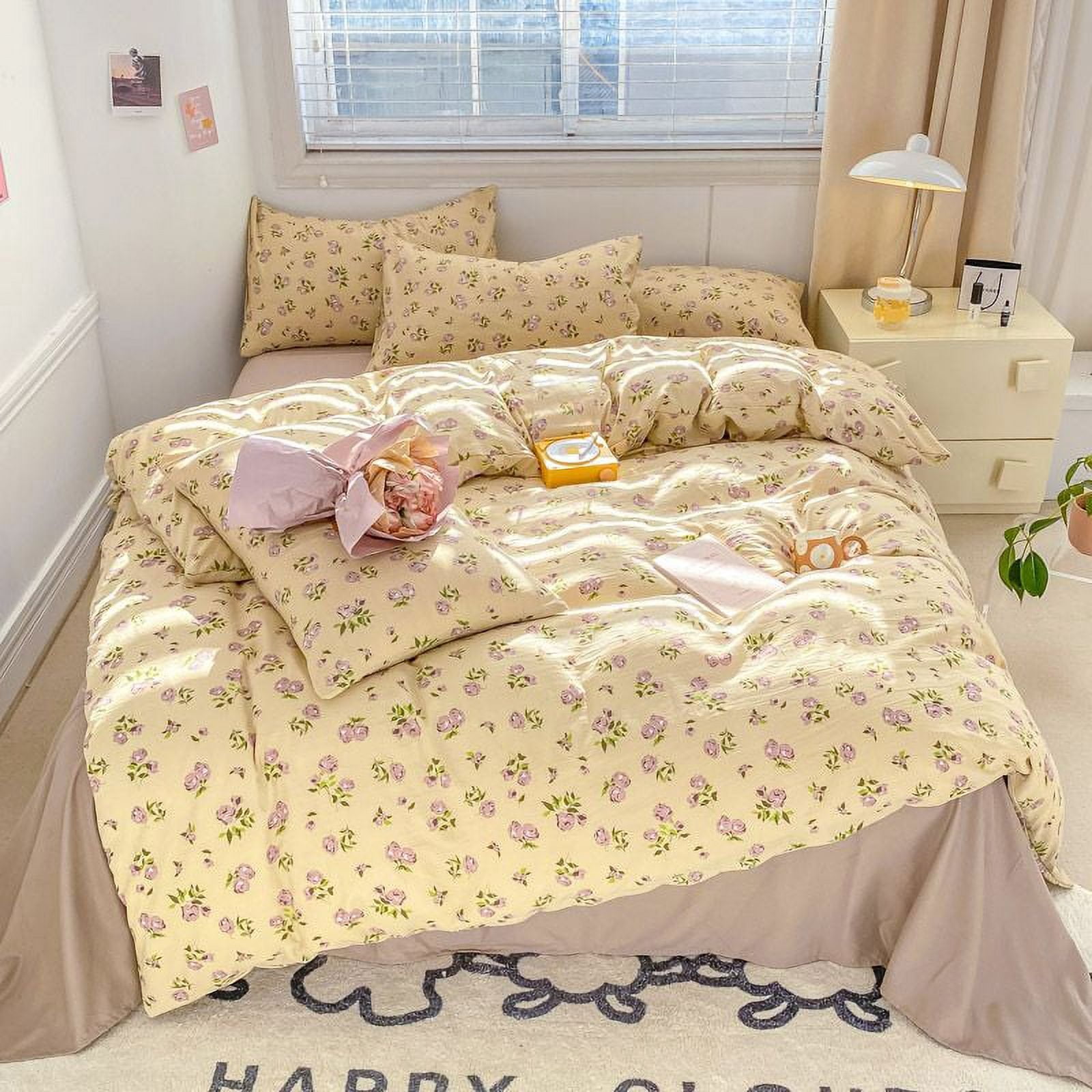DONGTIAN Ins Style Summer Simple Graffiti Double Layer Yarn Water ...