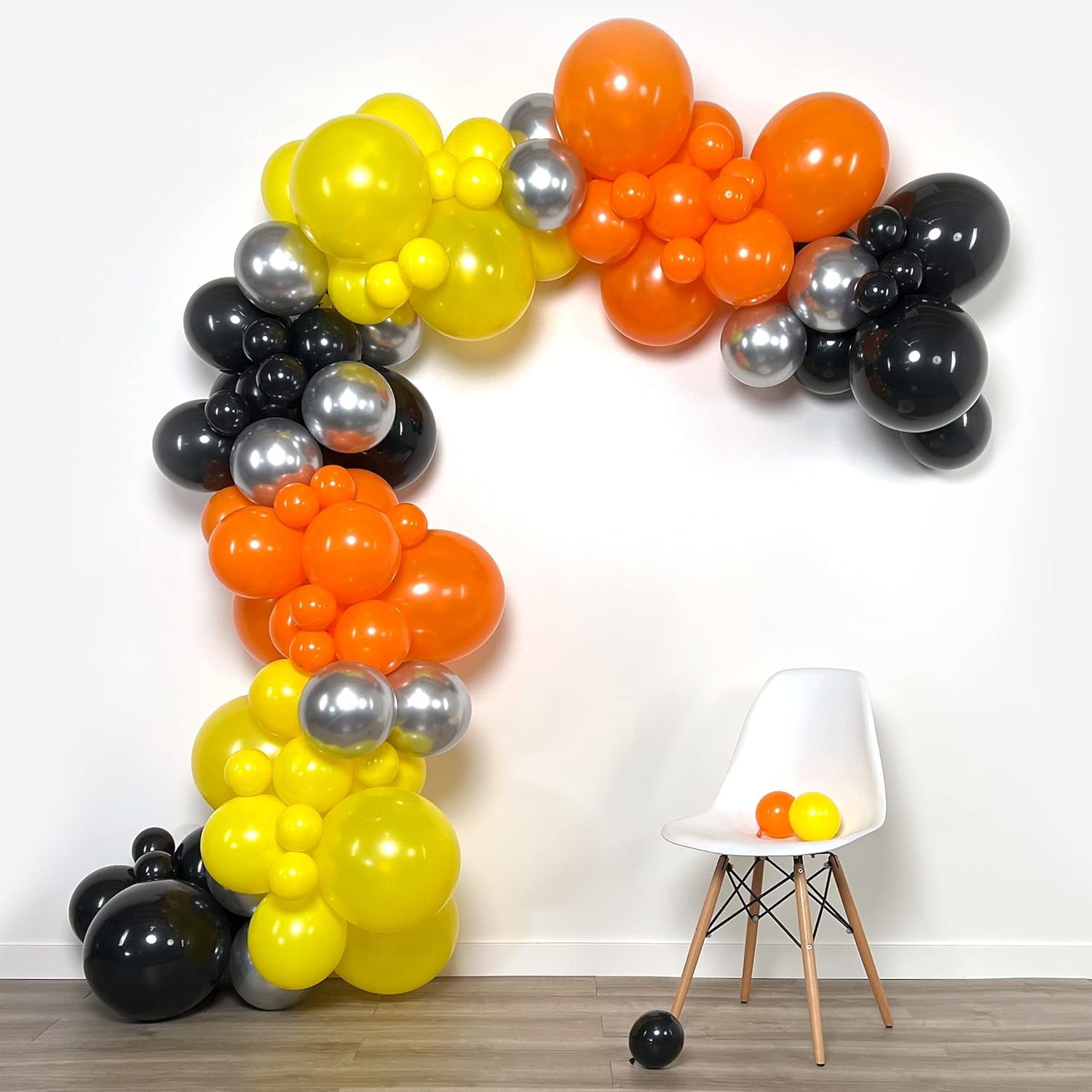 DONGTIAN Lunar Bliss 16 ft Balloon Arch & Garland Kit | 102 Balloons ...