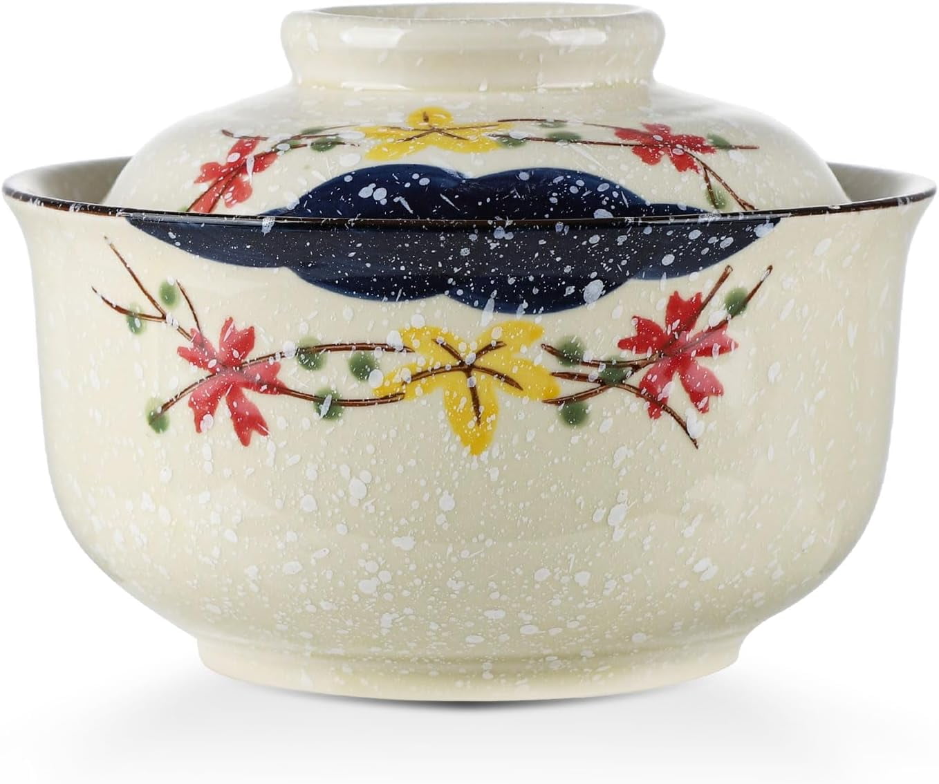 DONGTIAN Microwavable Ramen Bowl with Lid, 25 Oz Japanese Bowl Big ...