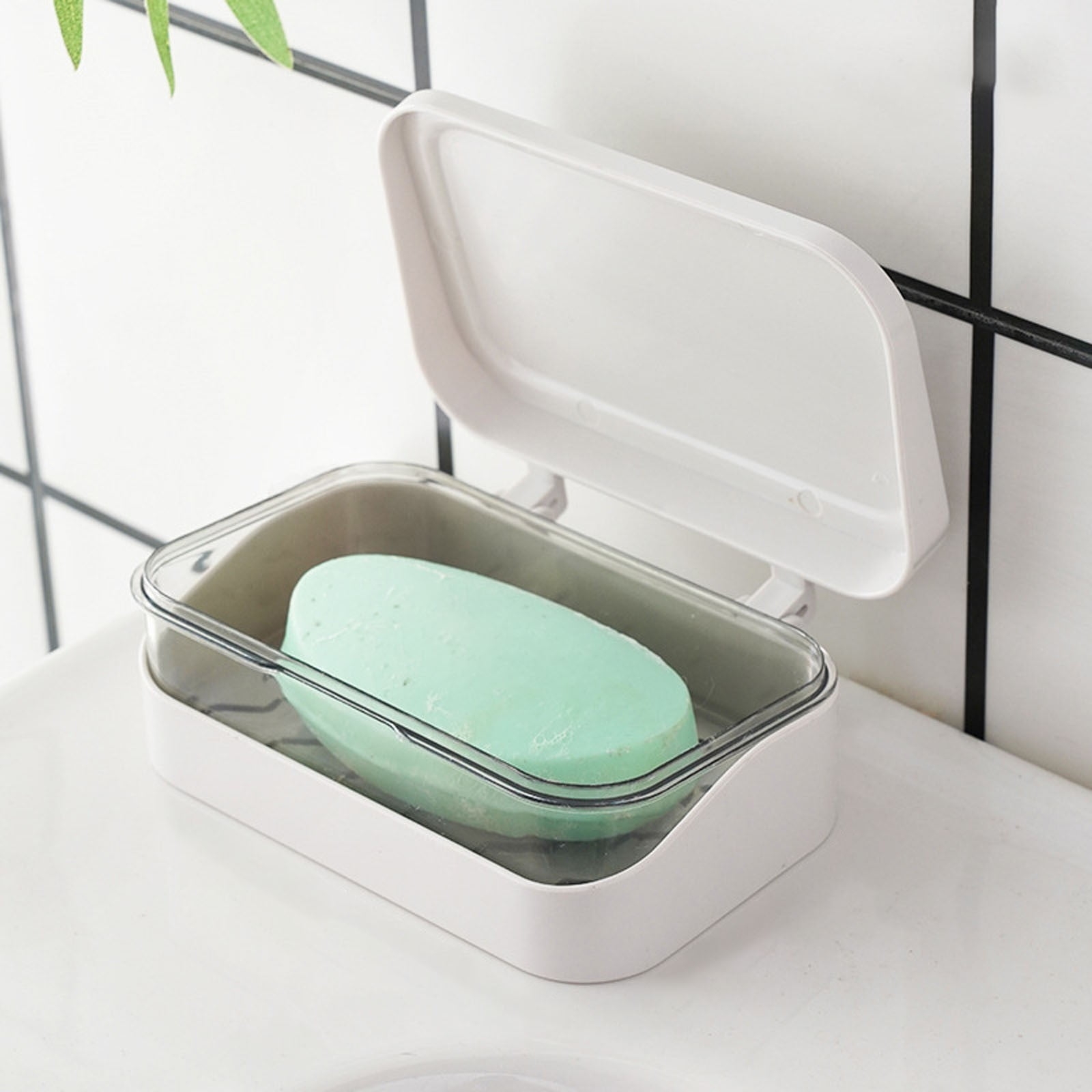 DONGWAN Storage Containers, Soap Bar Container Holder Case Travel Dish ...