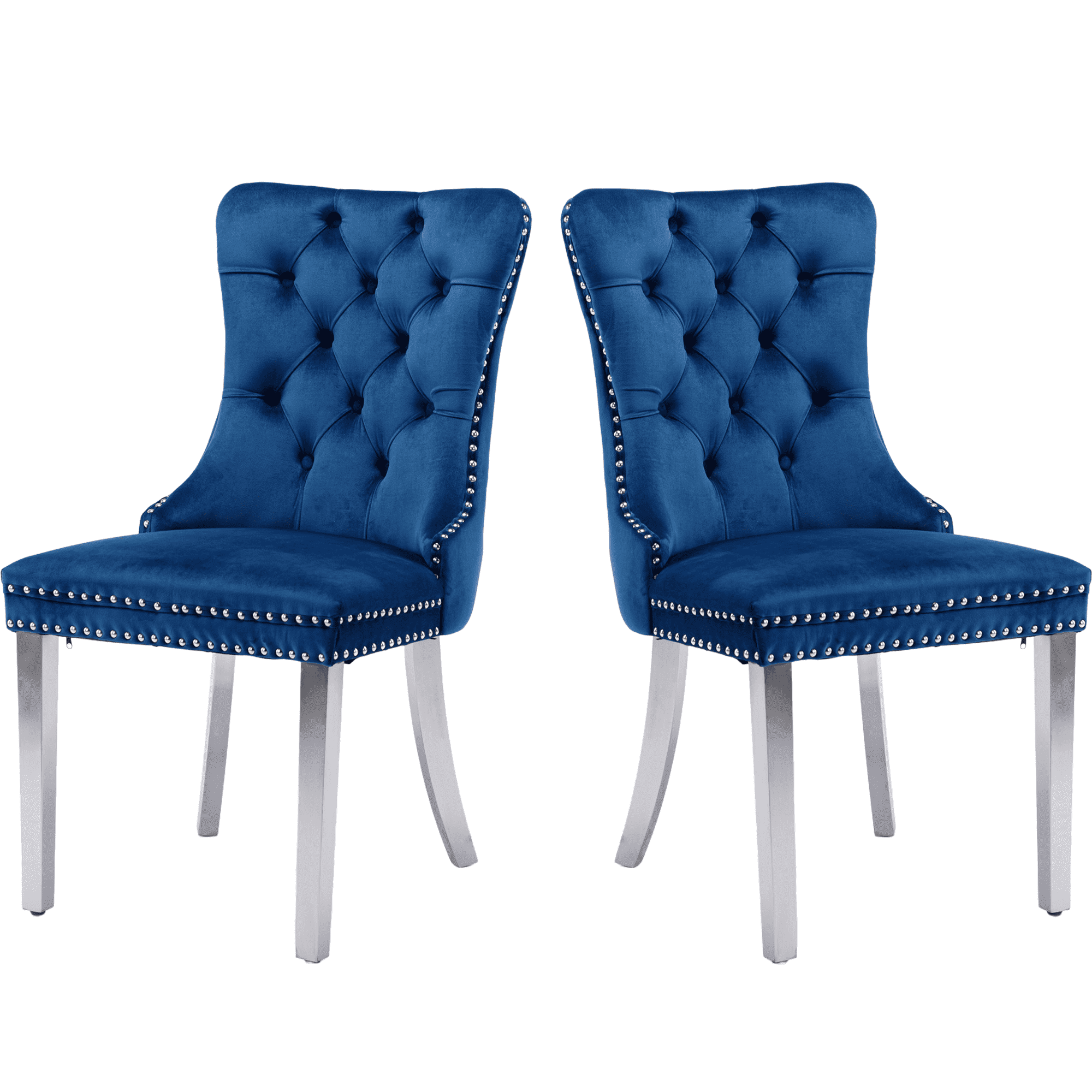DONICK Velvet Upholstered Dining Chairs , Kitchen & Dining Room Chairs ...