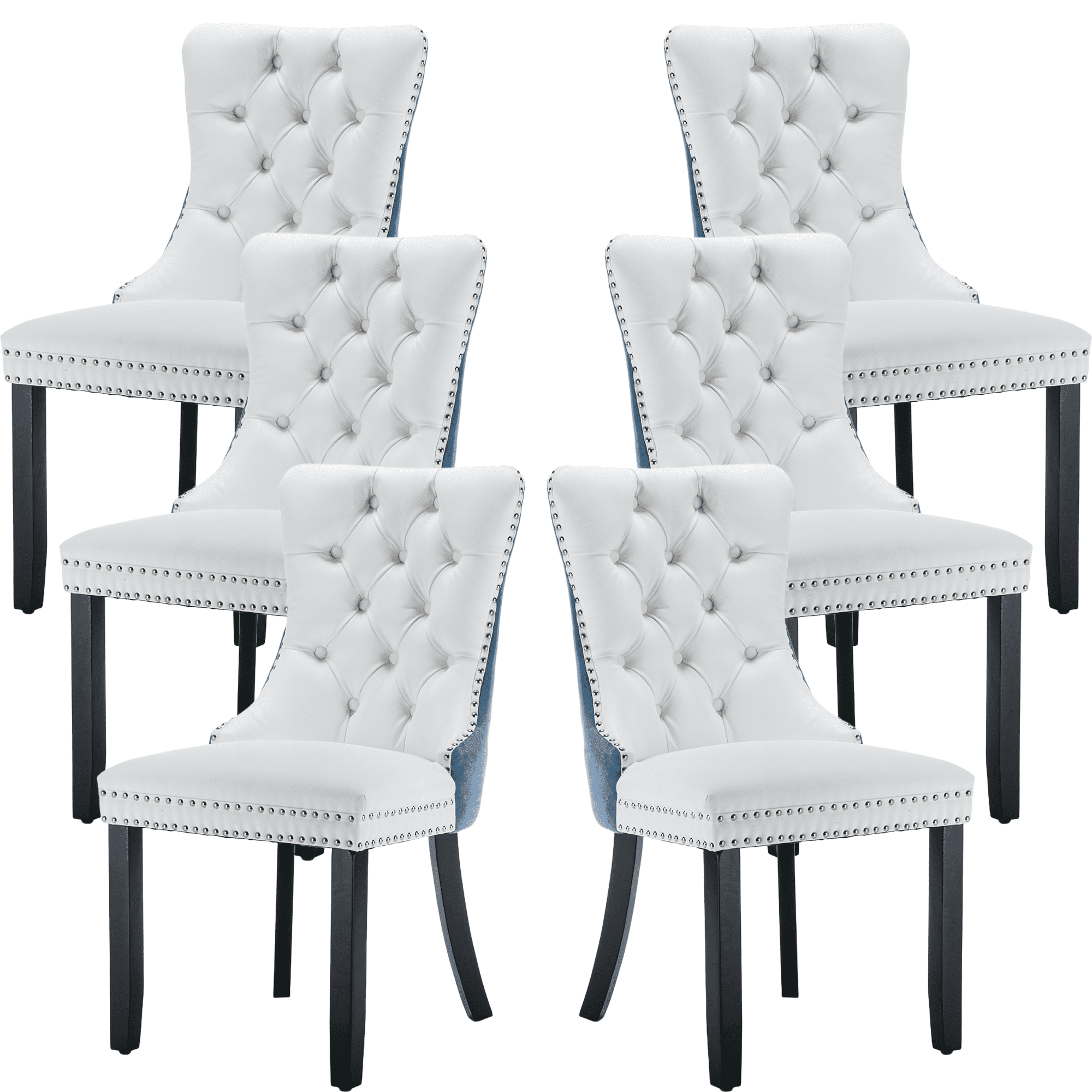 DONICK Velvet Upholstered Dining Chairs , Kitchen & Dining Room Chairs ...