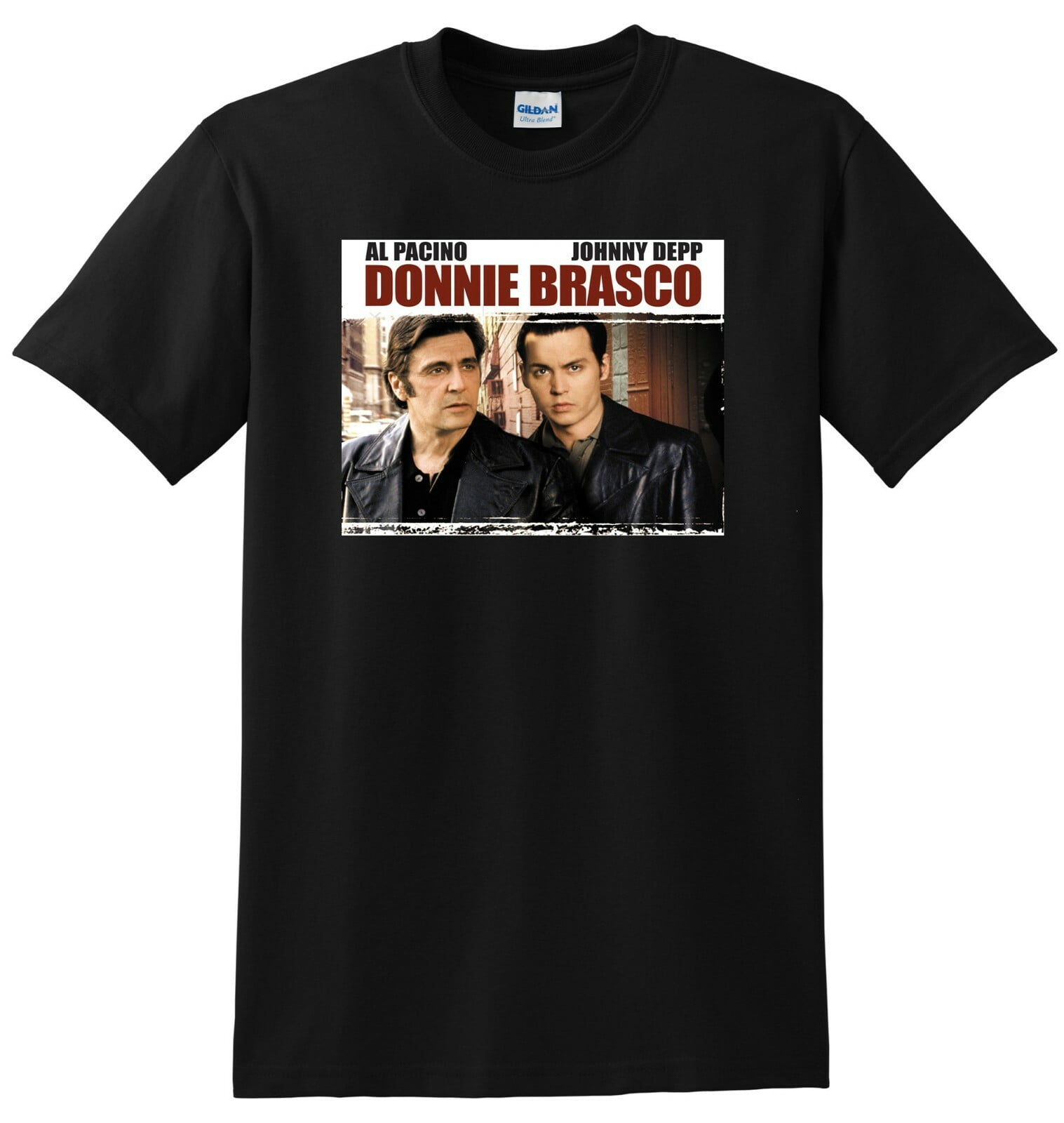 DONNIE BRASCO T SHIRT 4k bluray dvd cover poster tee SMALL MEDIUM LARGE ...