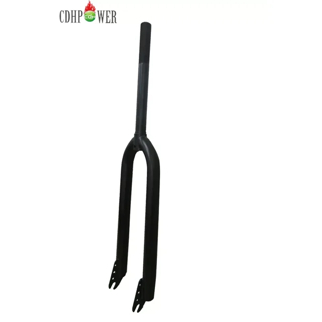 DONSP1986 26" Bicycle Fork Steerer 250mm, Bike Steel Rigid Fork 1 ...