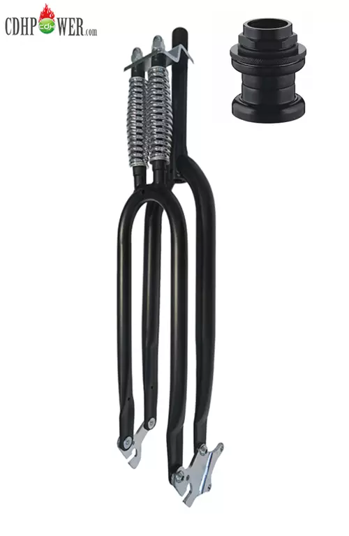 DONSP1986 26" Springer Fork 1" Threaded,Cruiser Chopper Bike Dual ...