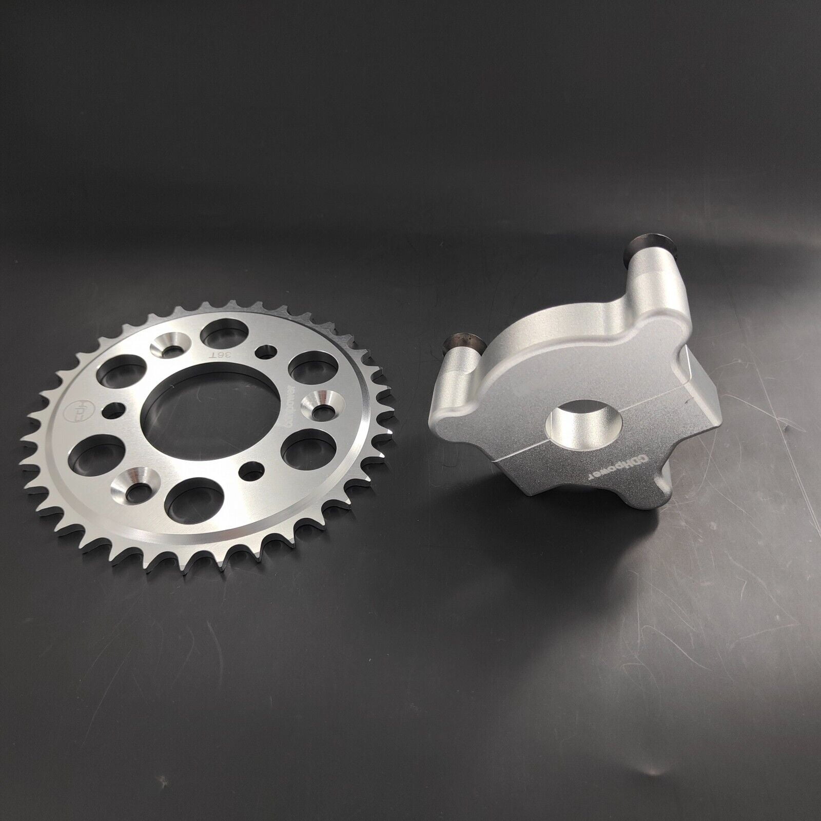 DONSP1986 36T Chain Drive Racing Sprocket and 1 inch Hub Adapter for ...