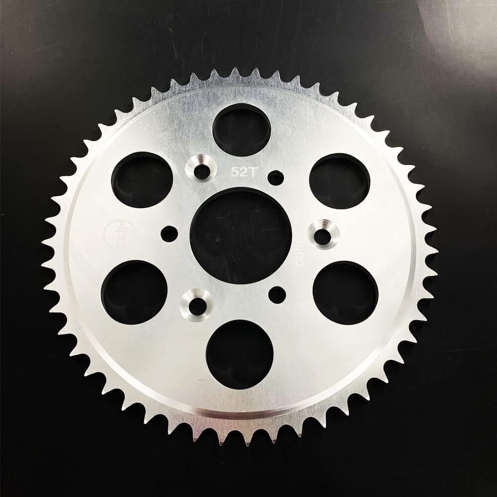 DONSP1986 52T Chain Drive Sprocket for Spoke Wheel- 415 Chain Gas ...