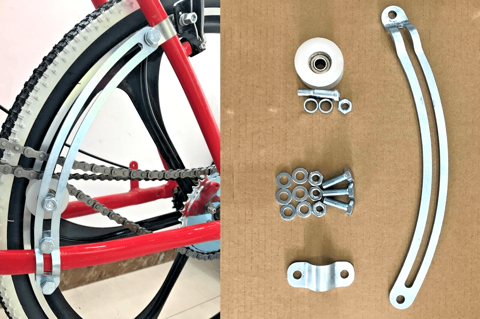 DONSP1986 Arch Idler Pulley Chain Tensioner Adjuster Roller Guide Kit ...