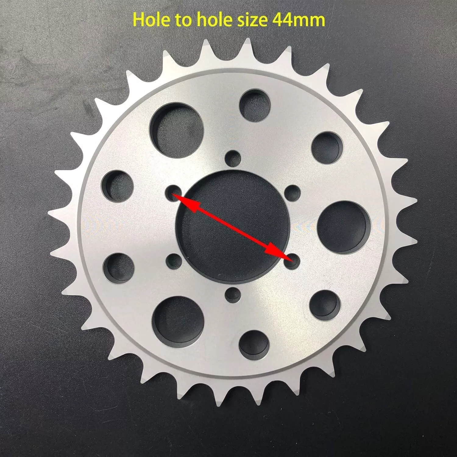DONSP1986 Gas Engine Motor Chain Driving Sprocket 28T to Rear Hub Disc ...