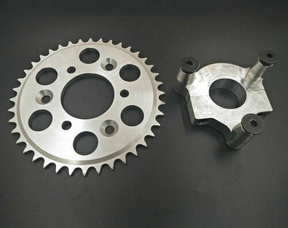 DONSP1986 Rear Hub Adapter 1.5" and 40T CNC Sprocket Set for Spoke ...