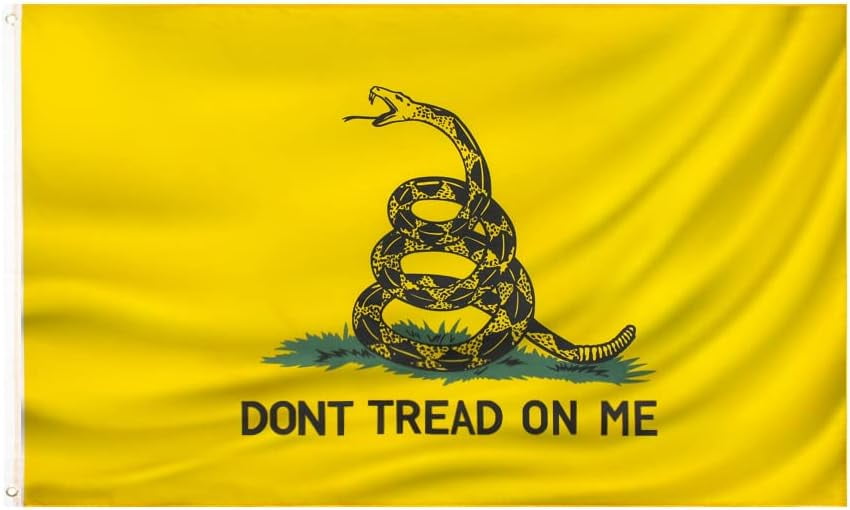 Usa Flag 3x5 Foot Gadsden "Don't Tread On Me" Flag - 2nd Amendment Gun ...