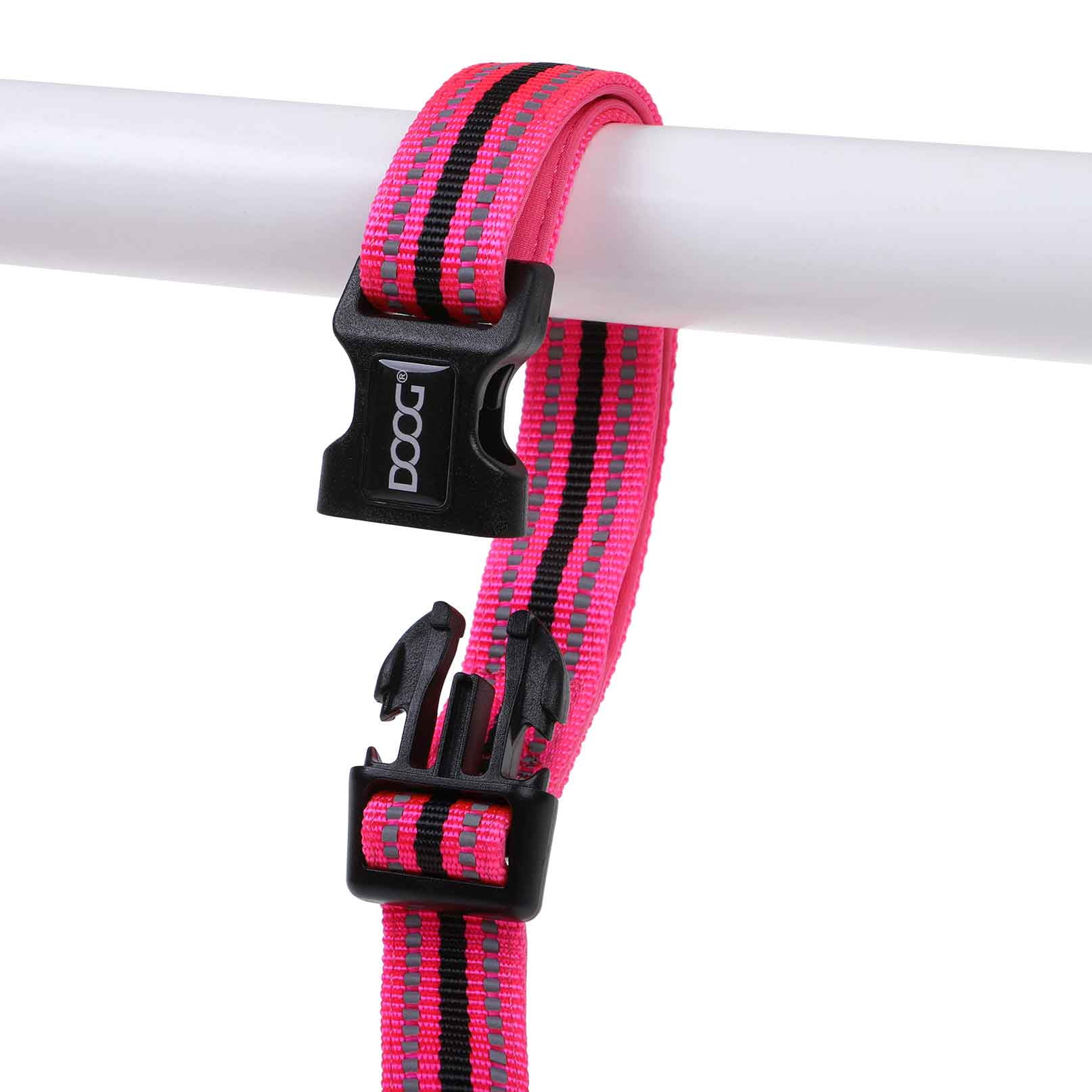 DOOG Neoprene Dog Clip It Leash Lady Neon Extra Large Pink - Walmart.com