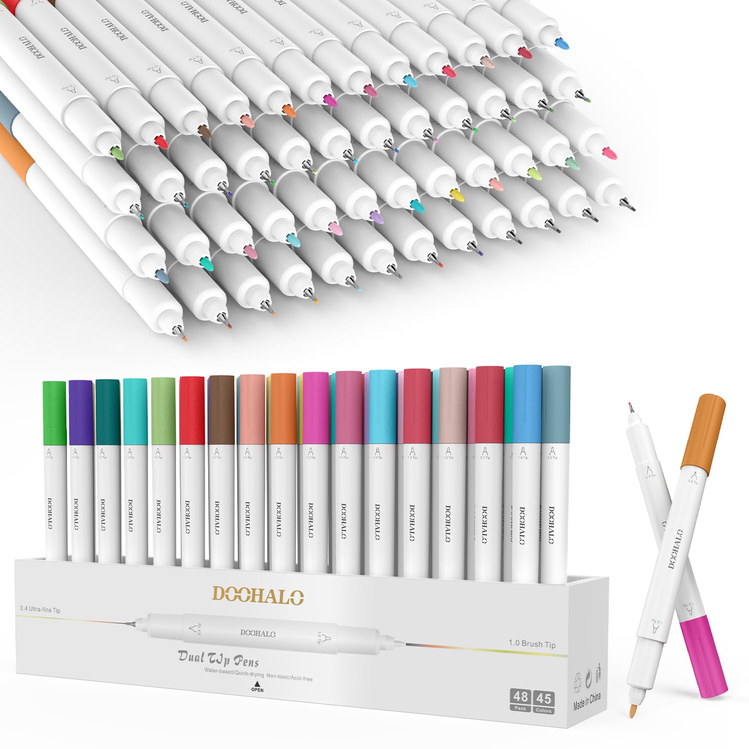 DOOHALO Fine Point Pens for Cricut Joy/Joy Xtra Dual Tip With 0.4 and 1 ...