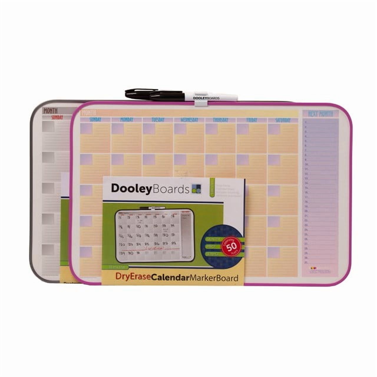 DOOLEY BOARDS INC Dry Erase Calendar - Walmart.com
