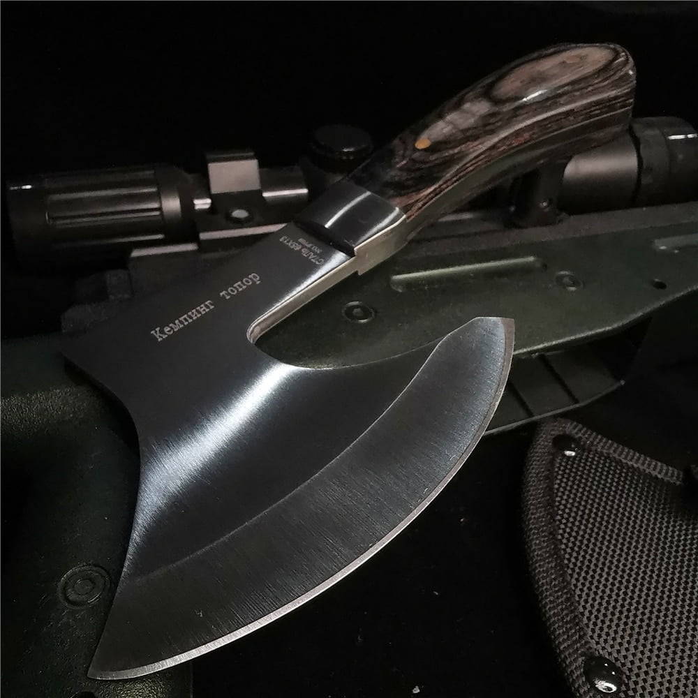 DOOM BLADE 0.97 lb Short Handle Axe with 8.66” Wood Handle - Walmart.com