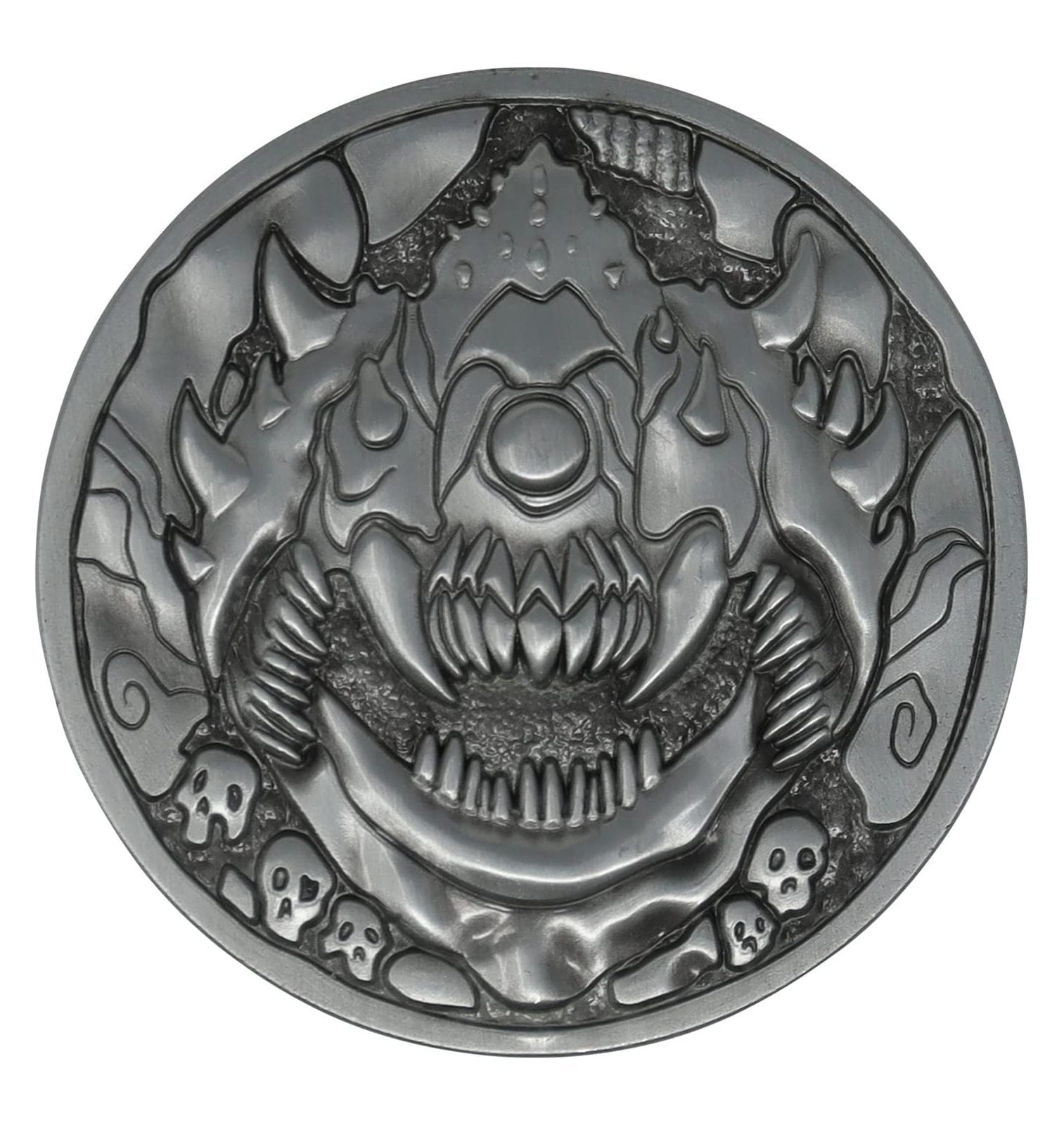 DOOM Cacodemon Limited Edition Medallion - Collectible Metal Figurine ...