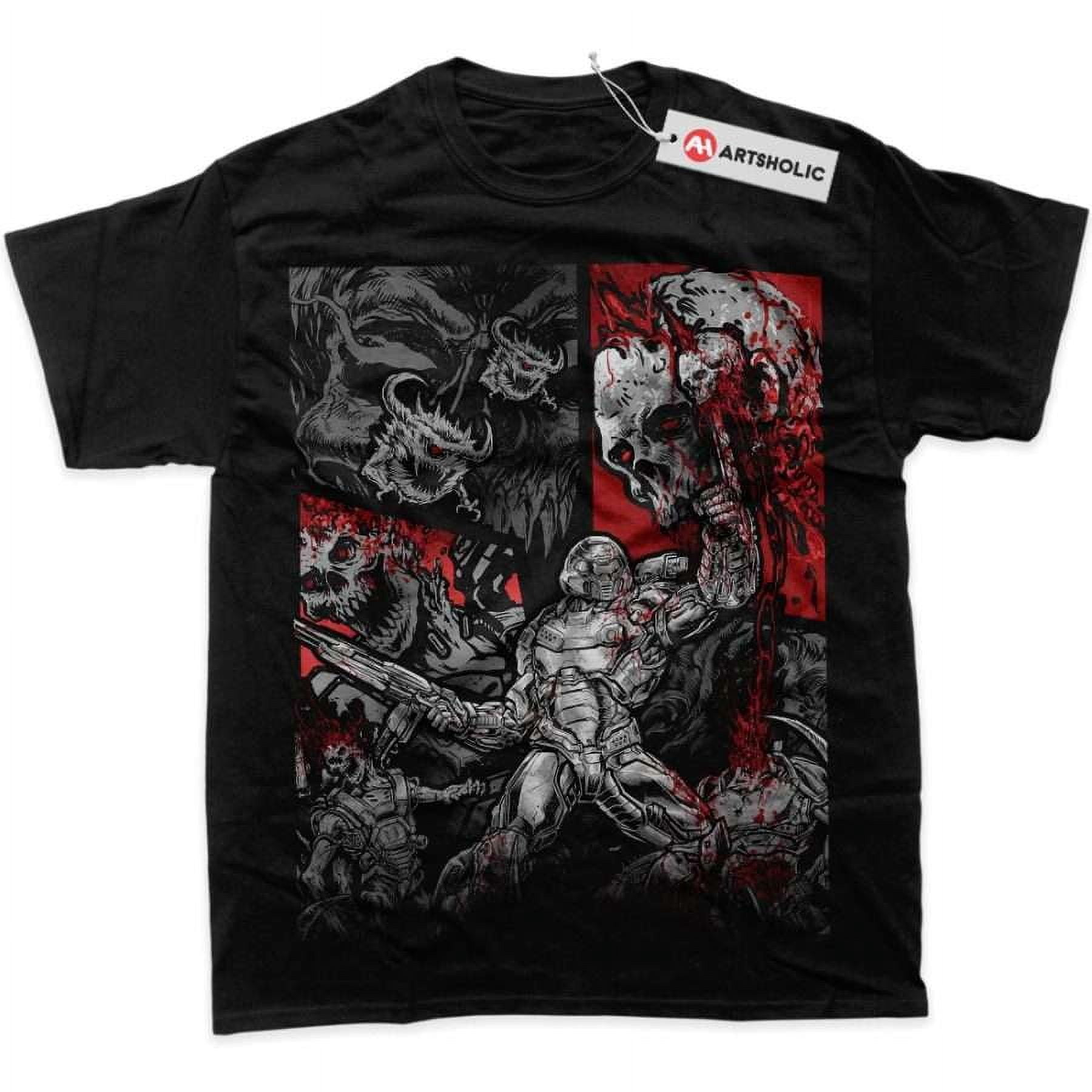 DOOM Eternal Shirt, Game Shirt, Graphic Tee Artsholic Fan Art Merch T ...