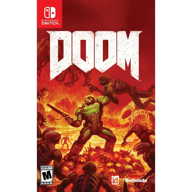 DOOM, Nintendo, Nintendo Switch, 045496591809 Bethesda Softworks ...