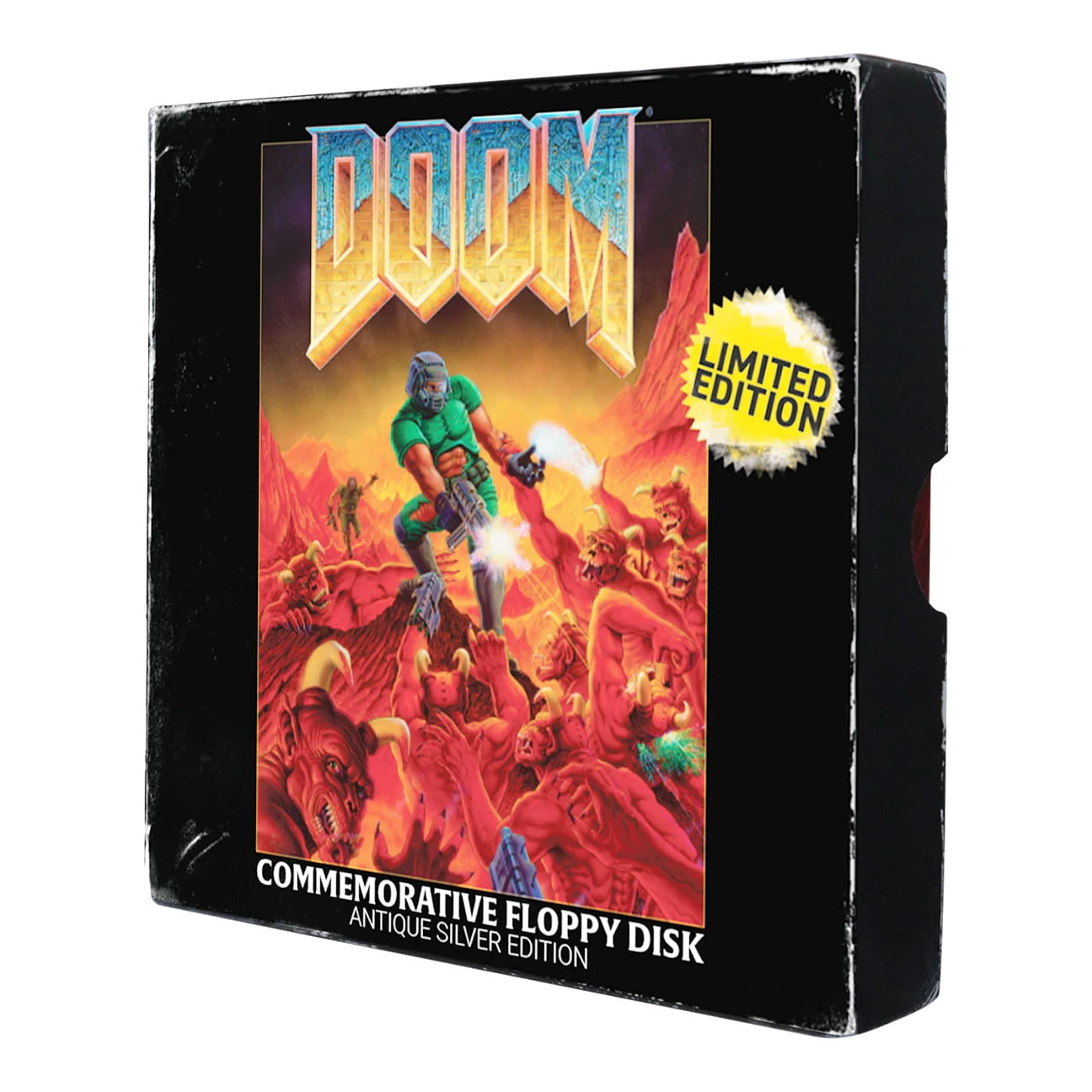 DOOM Replica Floppy Disk Ingot, Antique Silver Edition - Walmart.com