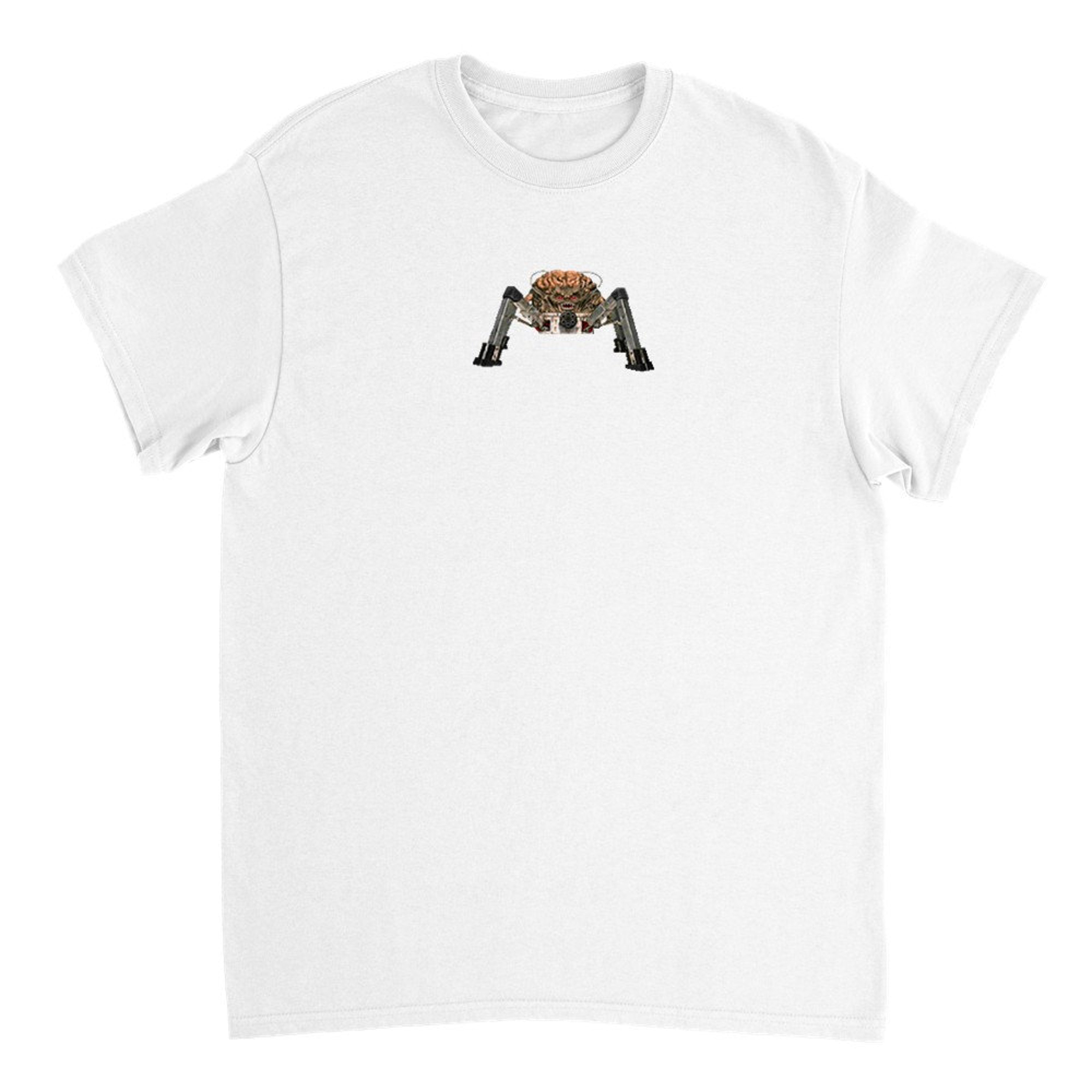 DOOM Spider Mastermind Retro Gaming T-shirt - Walmart.com