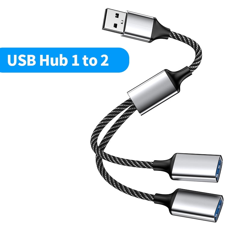 DOONJIEY Hub USB Extensions 1 to 2/3 USB Type C Splitter 3 Port OTG ...