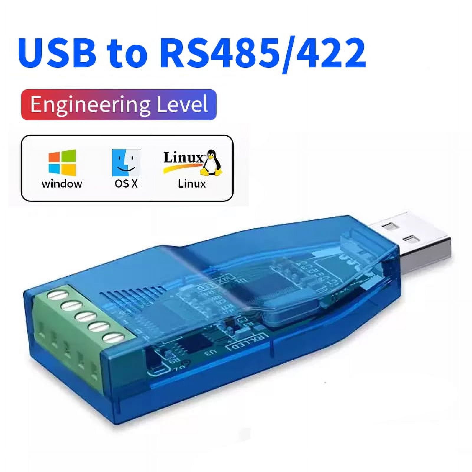 DOONJIEY Industrial USB to RS485 RS422 RS232 CH340 Converter Adapter ...