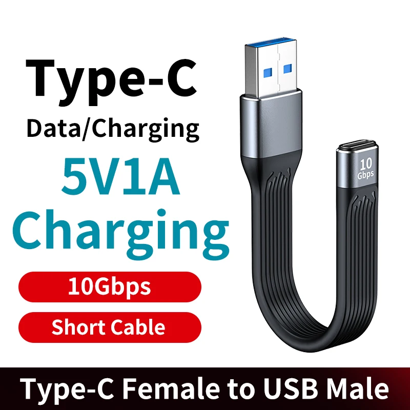 DOONJIEY USB4 Data Cable 40Gbps 10Gbps USB C to Type C Short Cable 100W ...