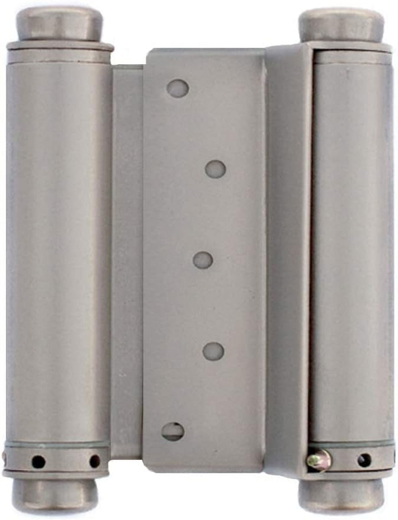 DOOR 5" SPRING HINGE in Finish, Double Acting Barrel Spring Hinge with ...