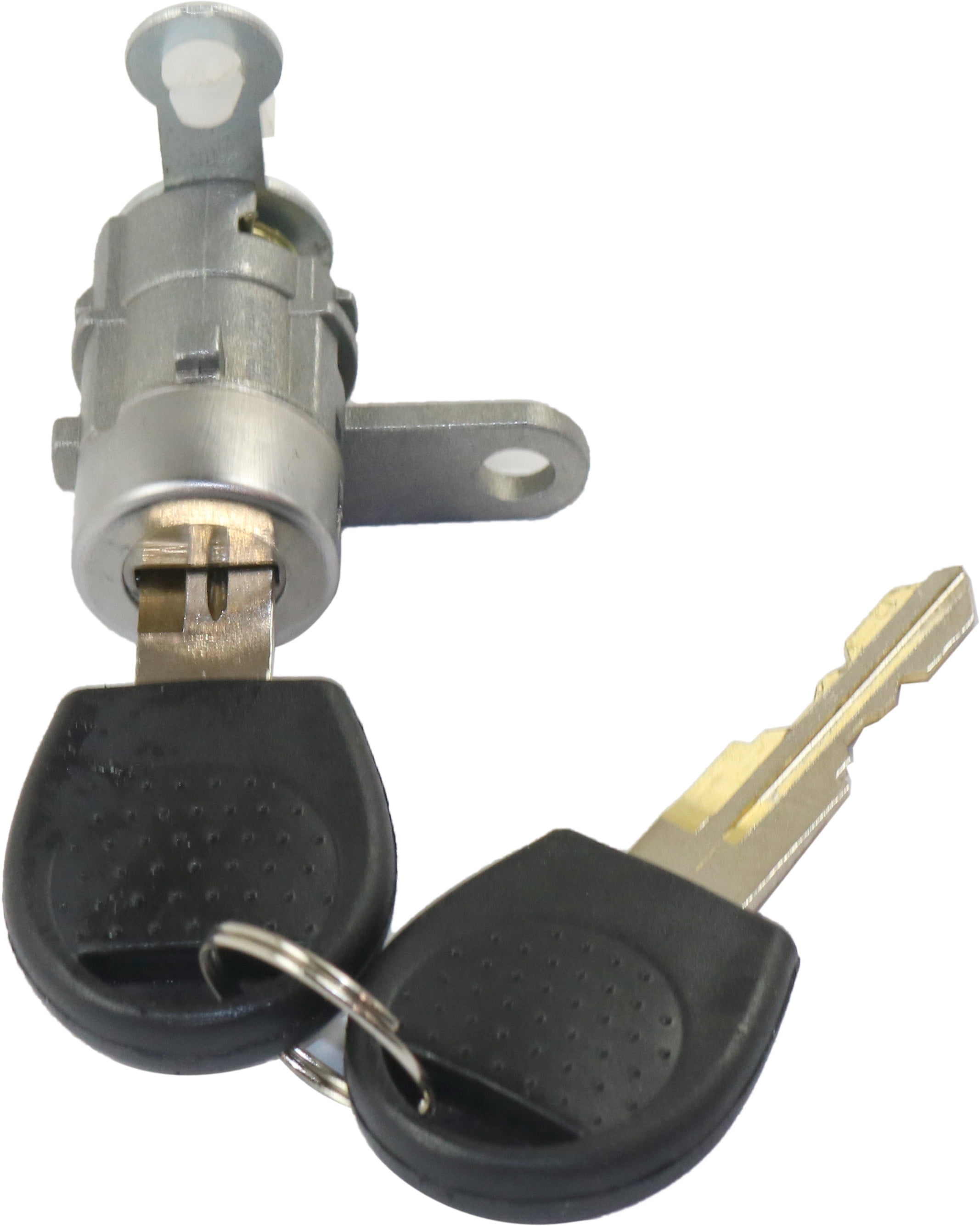 DOOR LOCK CYLINDER Compatible with CHEVROLET AVEO 04-07 , LH, Chrome, w ...