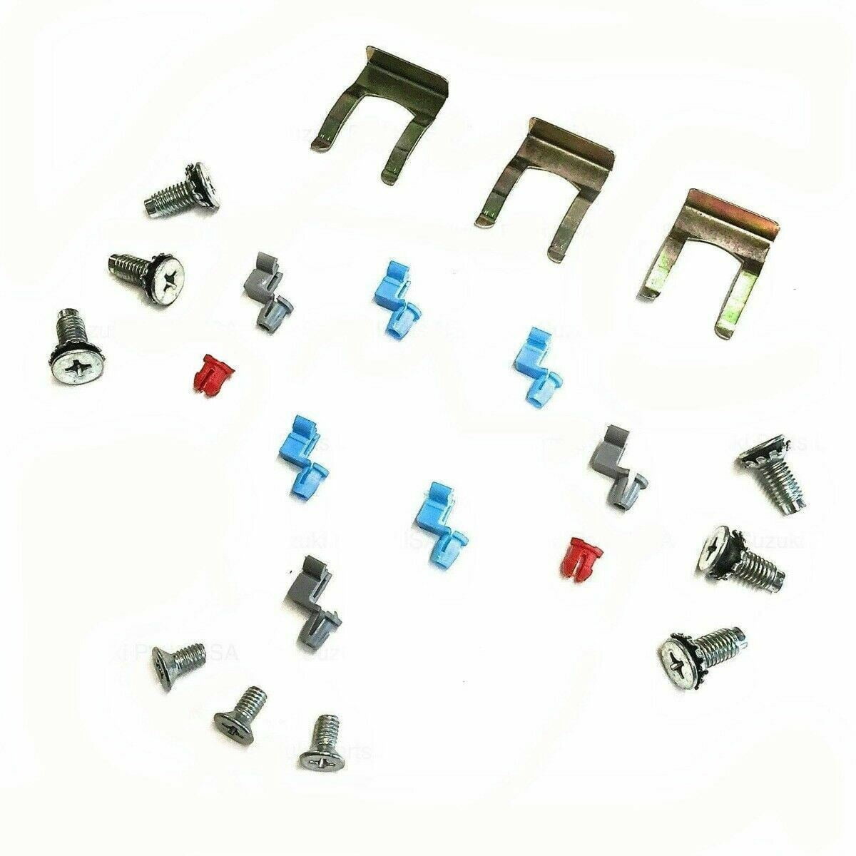 DOOR TAILGATE LOCK & LATCH ROD CYLINDER CLIPS & SCREWS FOR SAMURAI 1980 ...