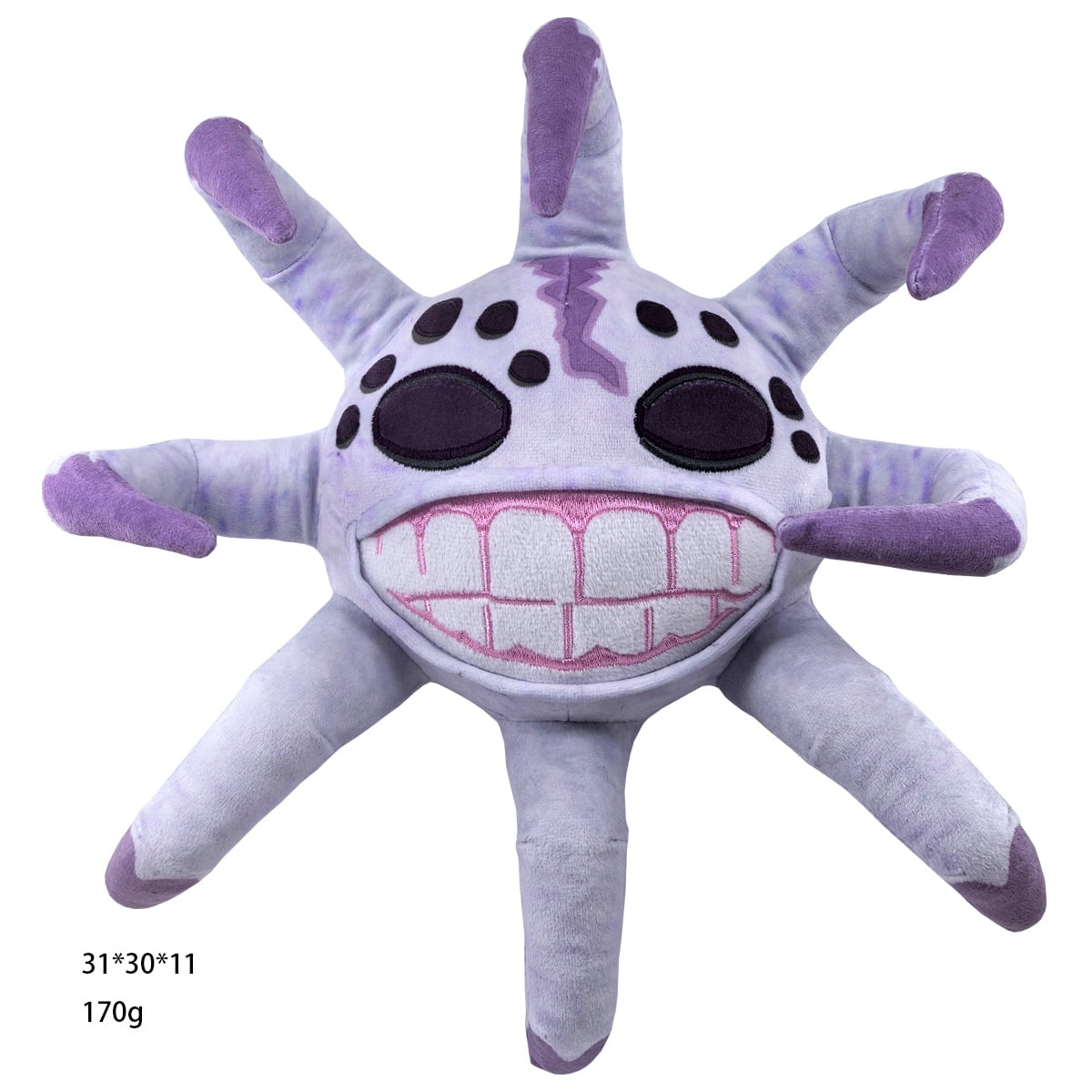 DOORSFLOOR2 Game Peripheral Plush Toy, Horror Moth Stuffed Doll, Soft ...