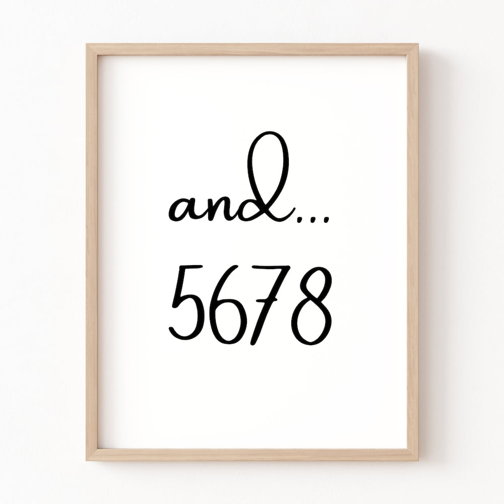 DOPAPRINT And 5678 Printable, Motivational Dance Quote, Dance Studio ...
