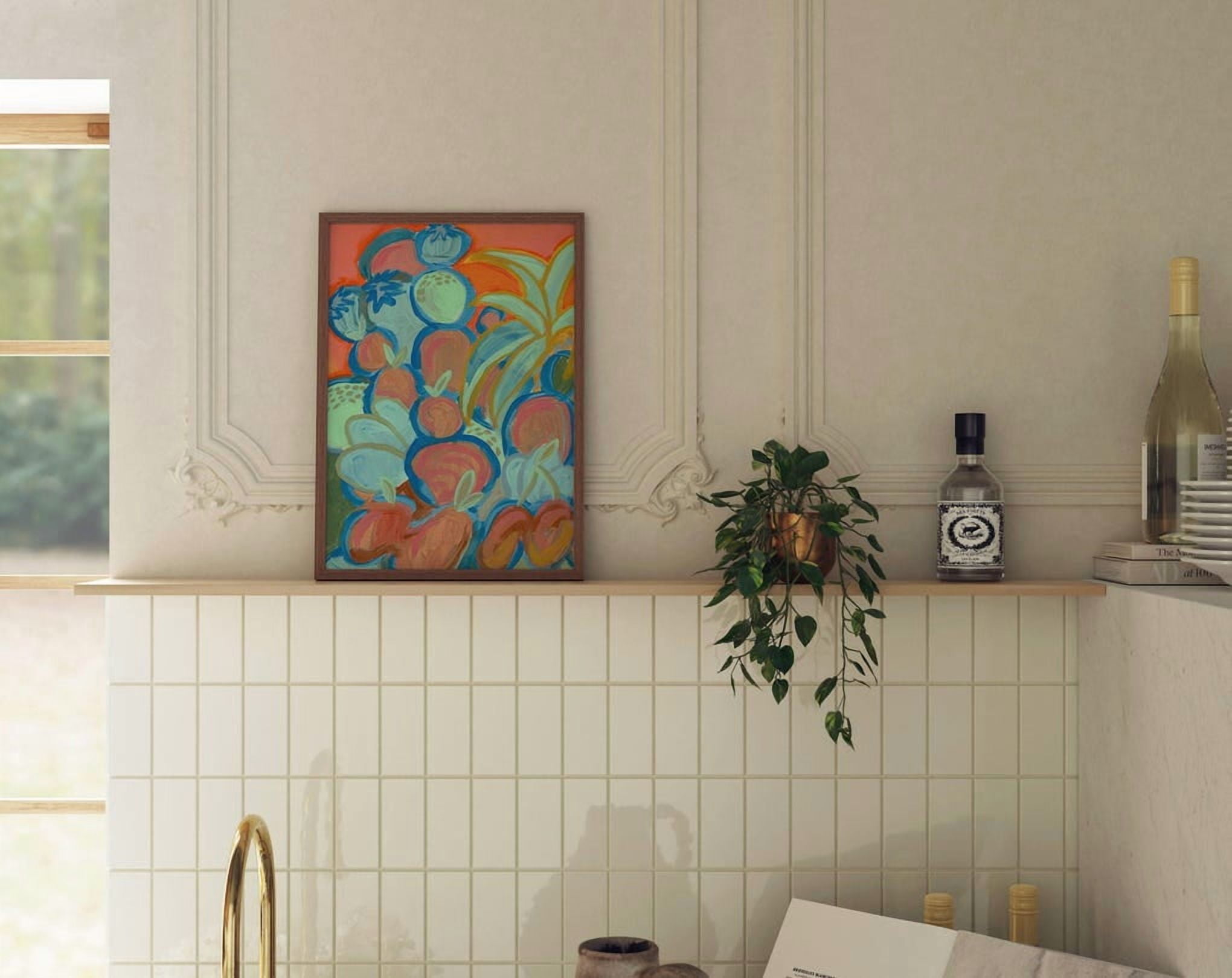DOPAPRINT Abstract Fruit Wall Art Impressionist Fruit Print Still Life ...