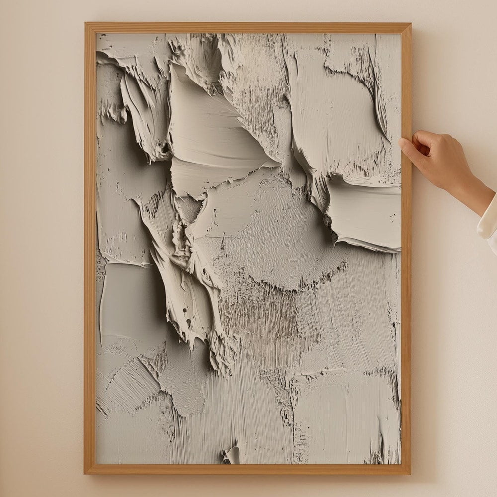DOPAPRINT Abstract Wabi Sabi Poster- Japandi Wall Art, Abstract Art Print, Extra Large Wall Art ...
