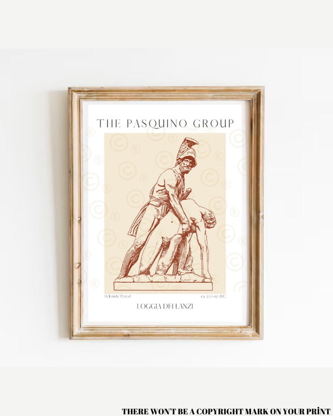 DOPAPRINT Achilles And Patroclus Print, Greek Myth Poster, Iliad Print ...