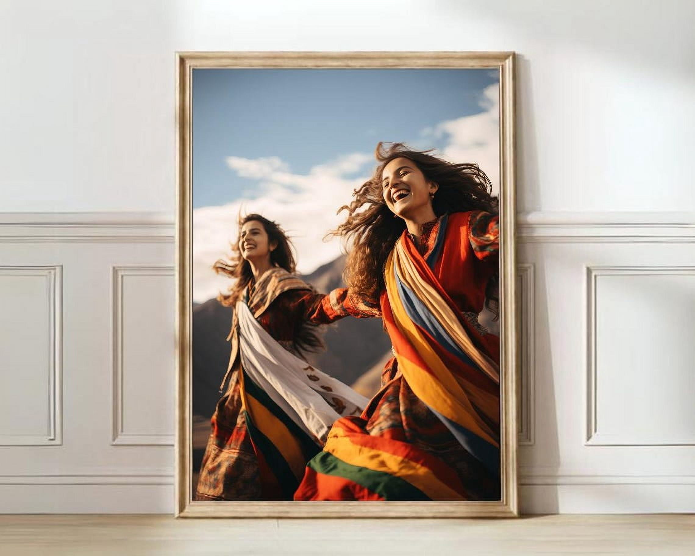 DOPAPRINT Afghanistan Print Kabul Print Afghan Dress Afghan Girl Poster ...
