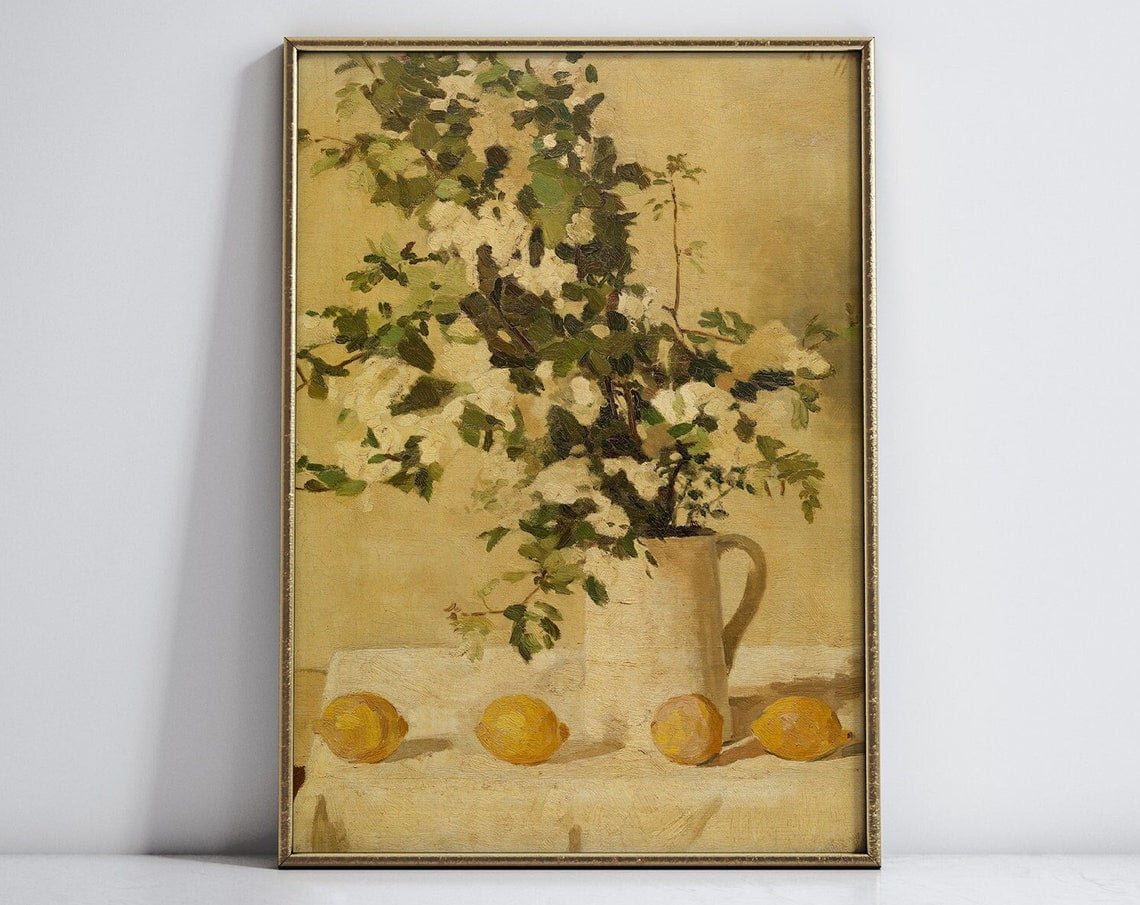 DOPAPRINT Alberic Coppieters, Lemon Painting, Flowers And Lemons ...