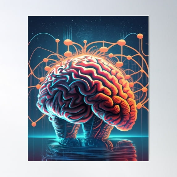 DOPAPRINT Aliens Brain 2 Poster Wall Art, Bedroom NO FRAMED POSTER ...