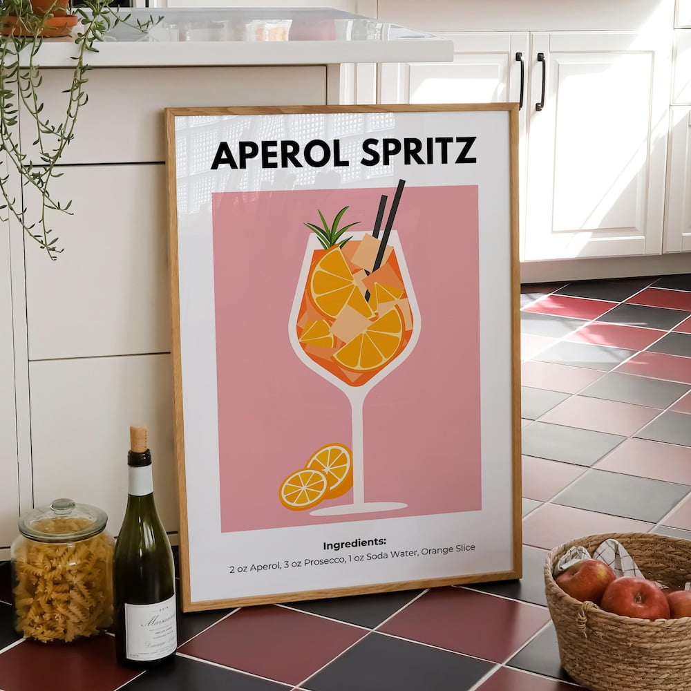 DOPAPRINT Aperol Spritz Print, Aperol Spritz Decor, Aperol Spritz ...