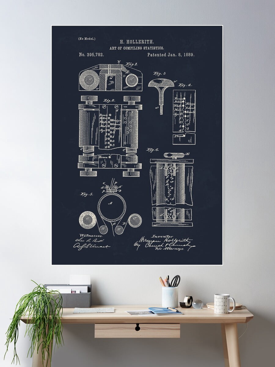 DOPAPRINT Art Of Compiling Statistics Poster Wall Art, Modern Wall ...