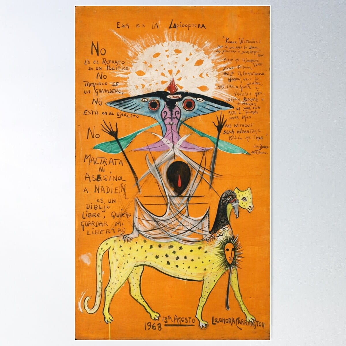 DOPAPRINT Artwork By Leonora Carrington Poster Wall Art, Modern Wall ...