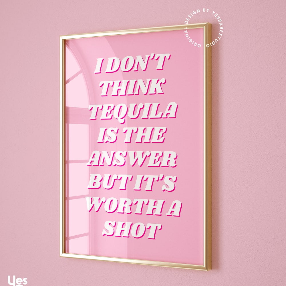 DOPAPRINT Bar Cart Print, Light Pink Wall Art, Bar Cart Accessories ...