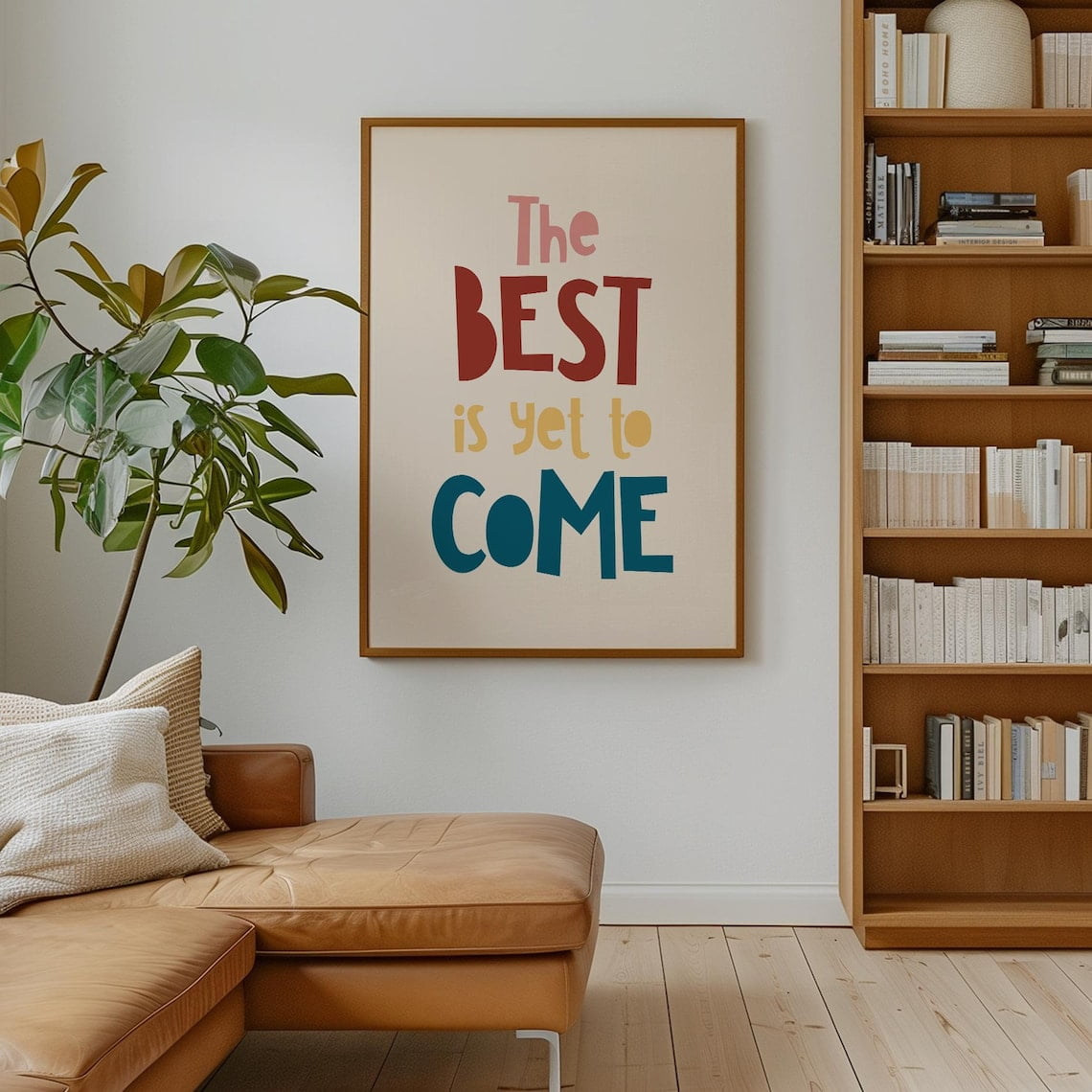 DOPAPRINT The Best Is Yet To Come Wall Art - Inspirational Quote ...