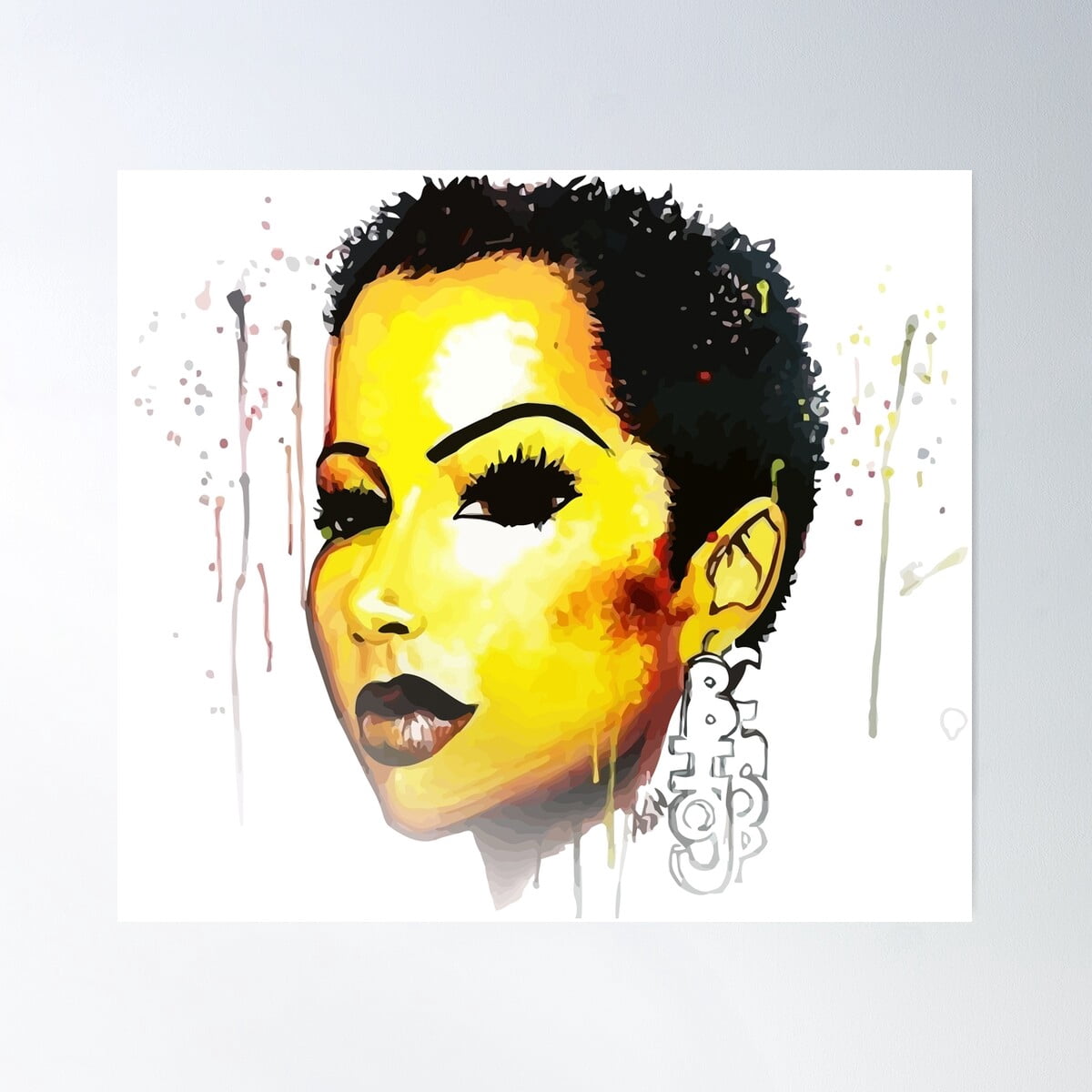 DOPAPRINT Big Chop Journey Poster Afro Hair Natural Hair Poster Wall ...