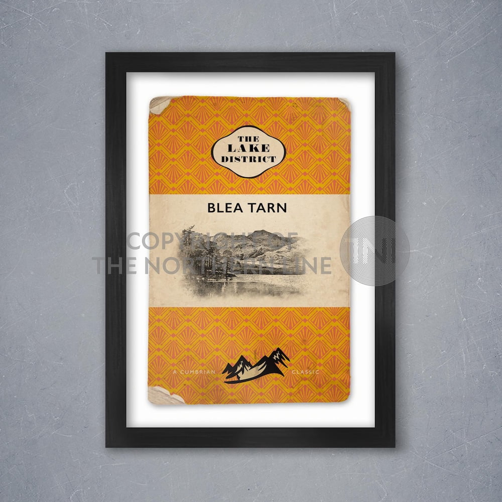 DOPAPRINT Blea Tarn Cumbrian Classic Vintage Style Poster Print NO ...