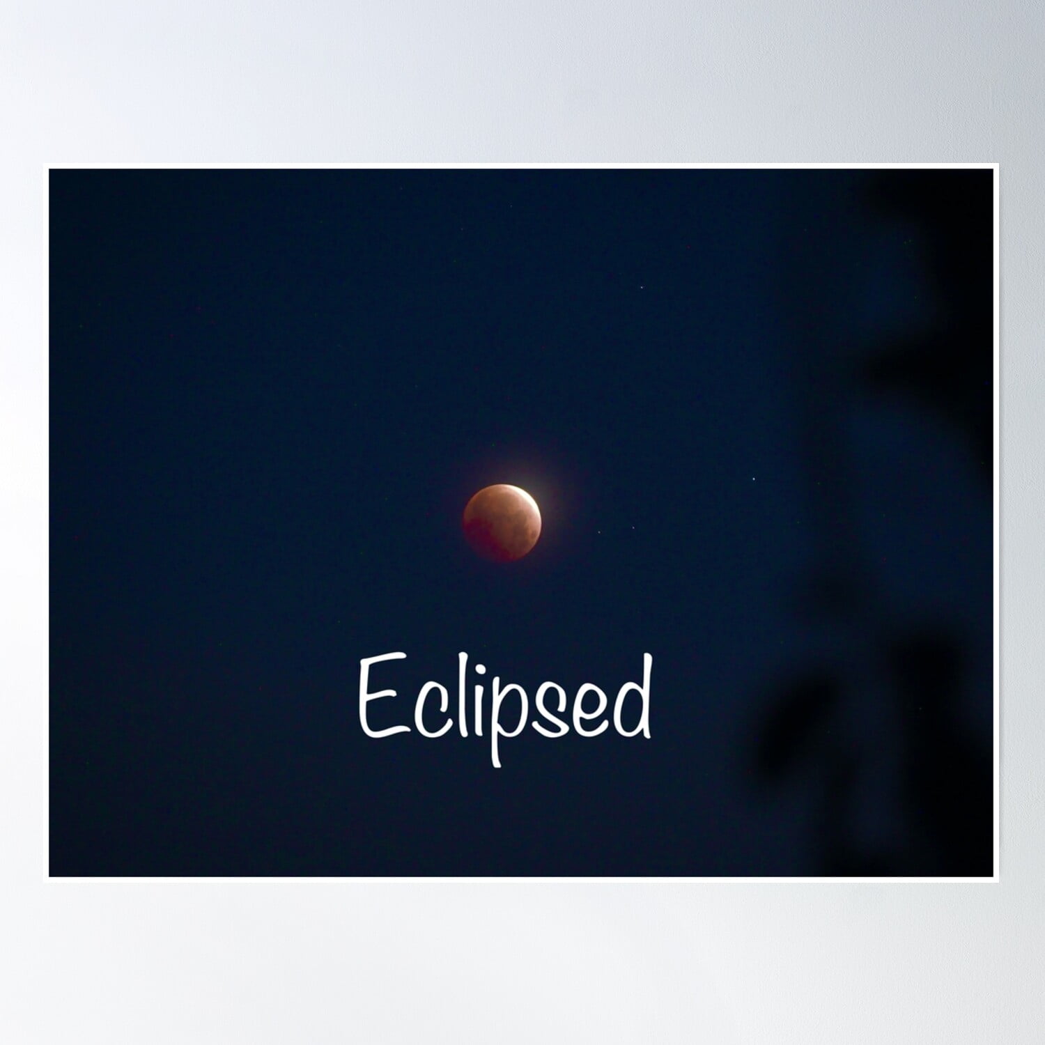 DOPAPRINT Bloom Theory Super Flower Blood Moon Eclipse 2021 Poster Wall Art NO FRAMED POSTER ...